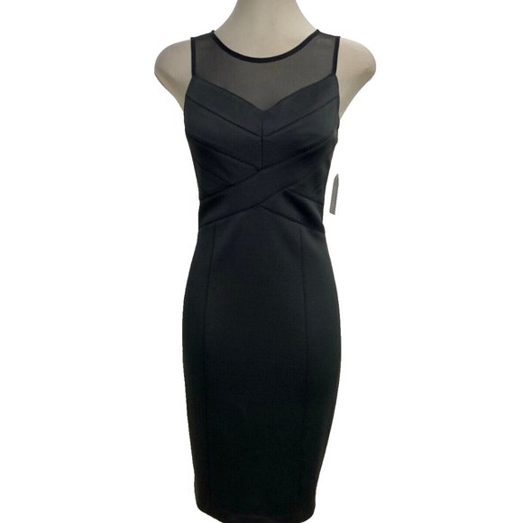 Jessica Simpson | Dresses | New Little Black Dress Elegant Sexy Bodycon ...